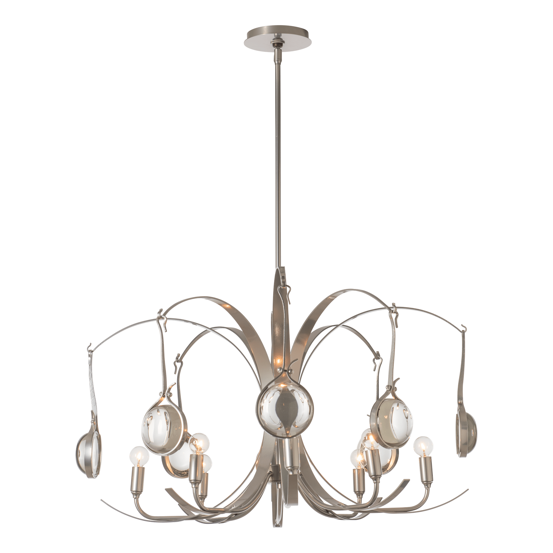 Optic 8-Light Oval Pendant | by Hubbardton Forge | 131085 Optic 8-Light Oval Pendant | by Hubbardton Forge | 131085