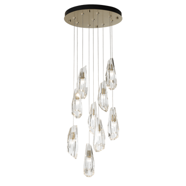 Luma 9-Light Crystal Pendant