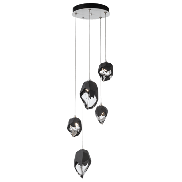 Chrysalis 5-Light Mixed Crystal Pendant