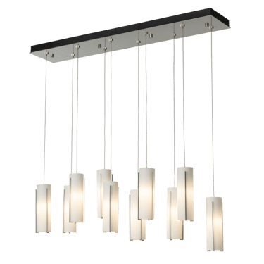 Exos Glass 10-Light Pendant