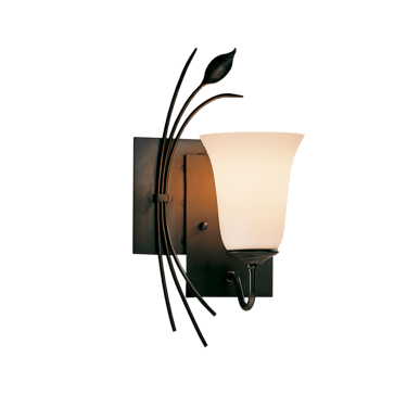 Forged Leaf Sconce