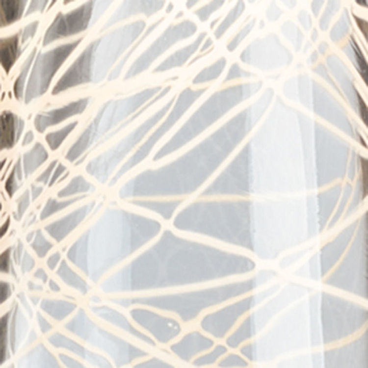 CLEAR WHITE-THREADED